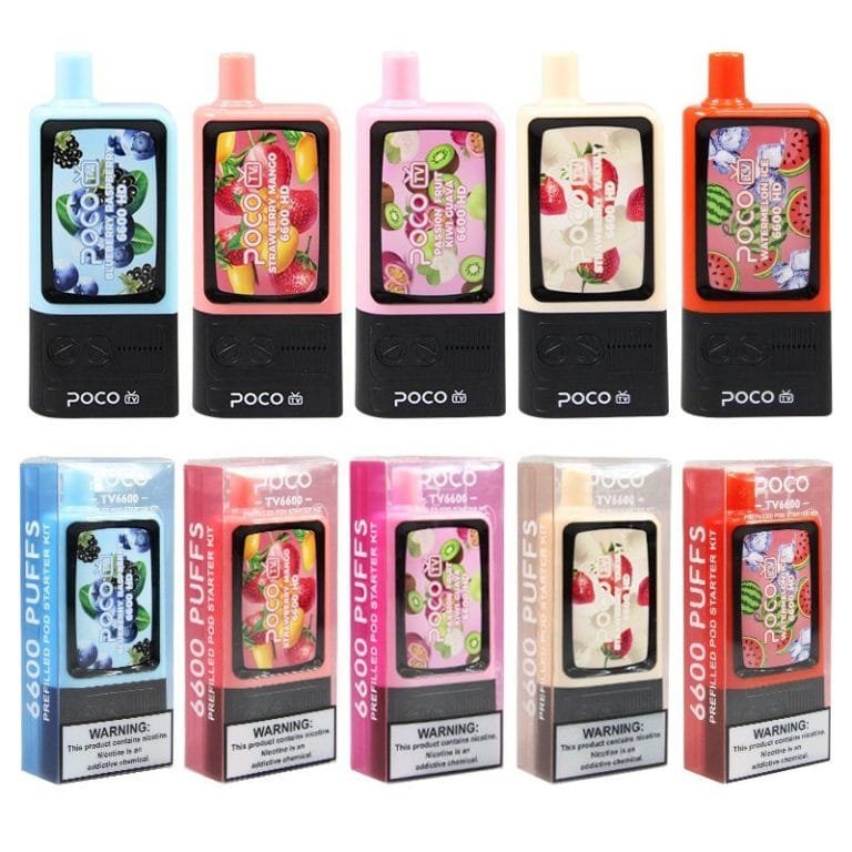 Poco Vape Poco DB26000 26K Dual Flavor 2 in 1 Vaper EU Warehouse ...